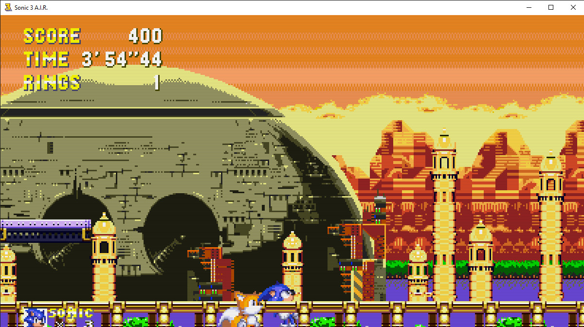 Launch Base Zone Past Mod for Sonic 3 A.I.R. | S3AIR Mods