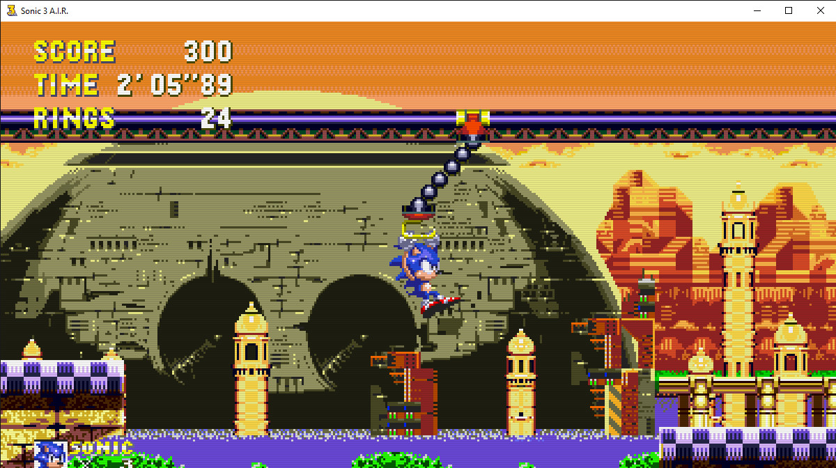 Launch Base Zone Past Mod for Sonic 3 A.I.R. | S3AIR Mods