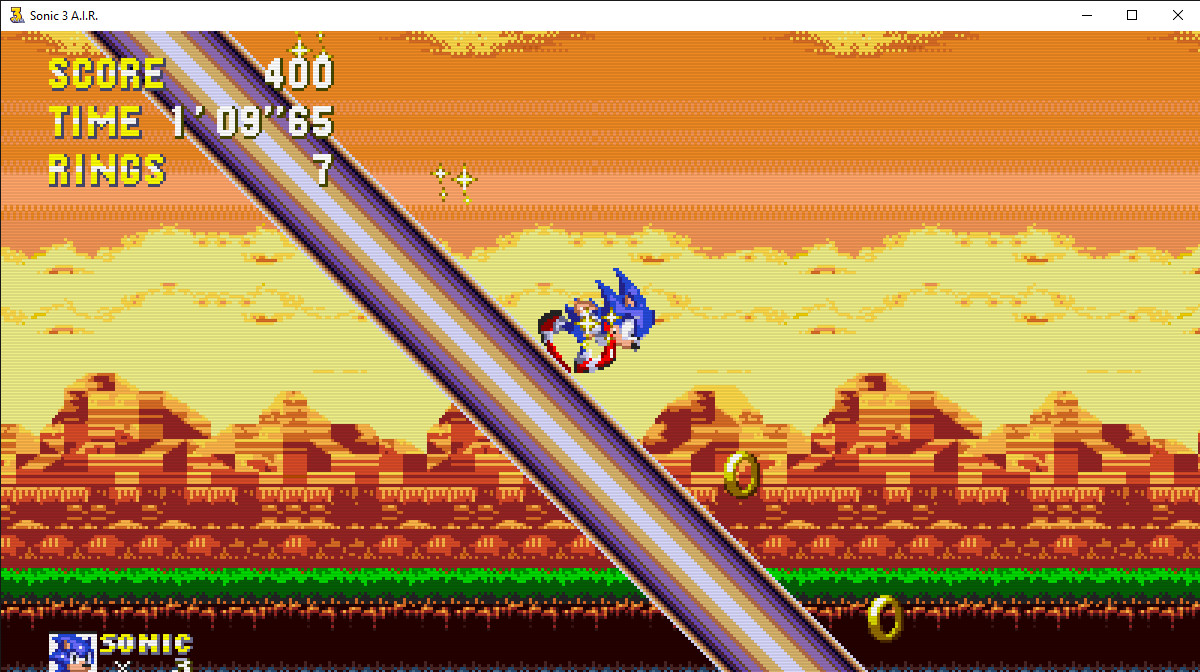 Launch Base Zone Past Mod for Sonic 3 A.I.R. | S3AIR Mods