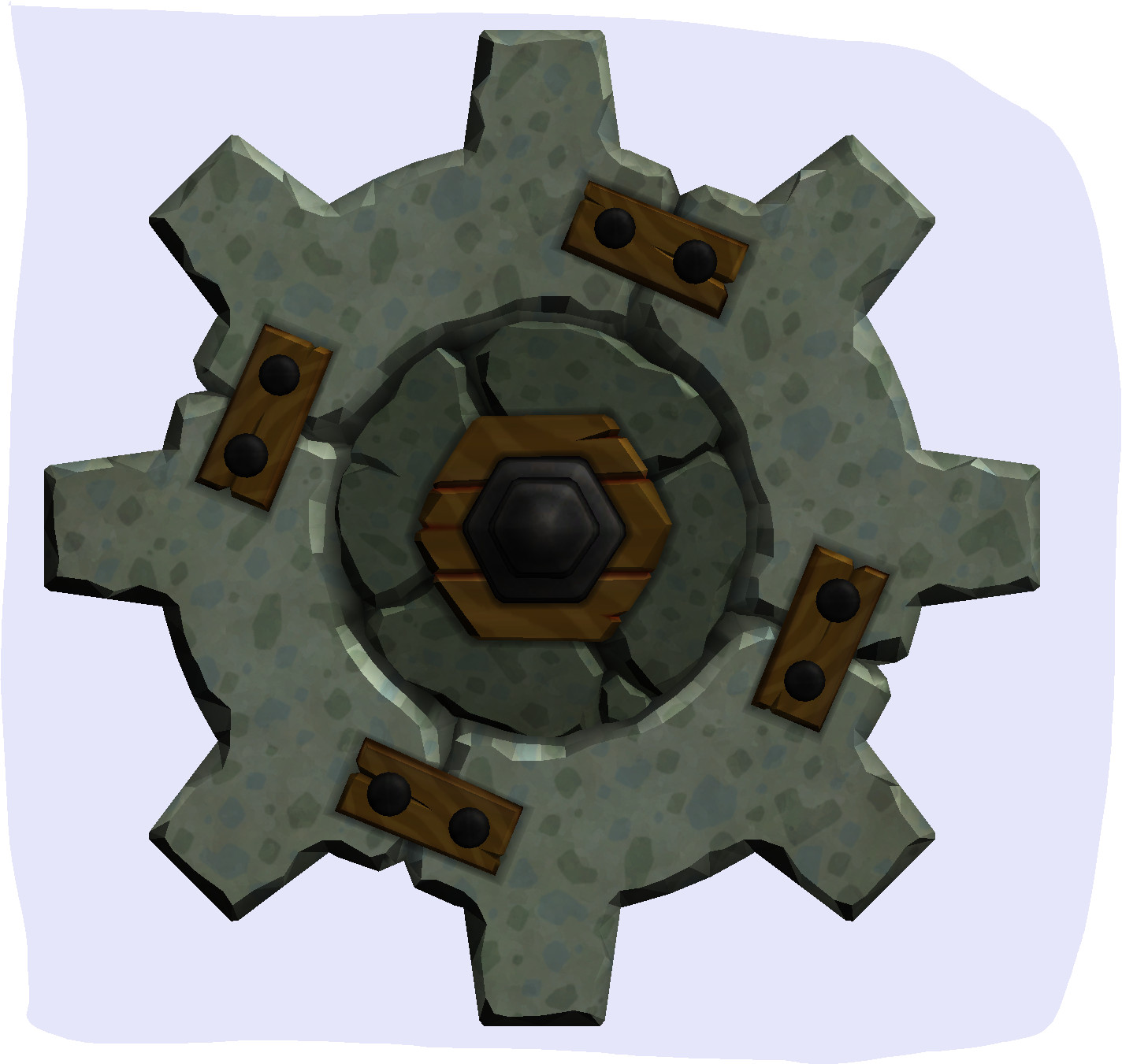 NSMBU Stone Gears Mod for New Super Mario Bros. Wii | NSMBW Mods