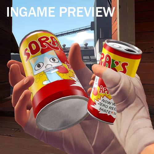 Sora's Apple Twist Bonk (festive update) Mod for Team Fortress 2 | TF2 Mods