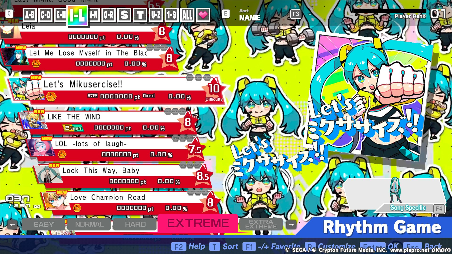 Fitness Boxing feat. Hatsune Miku Song Pack Mod for Hatsune Miku ...