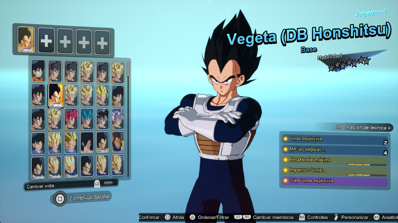 (New Slot) Vegeta Db Honshitsu Mod for Dragon Ball: Sparking! ZERO ...