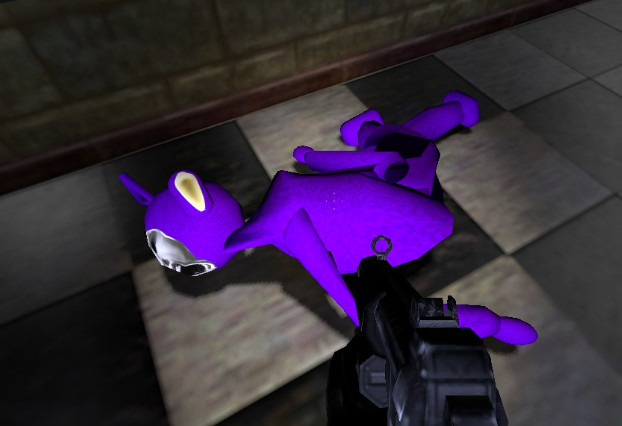 Tinky Winky (slendytubbies) Over Vortigaunt Mod for Half-Life: Source | HL:S Mods