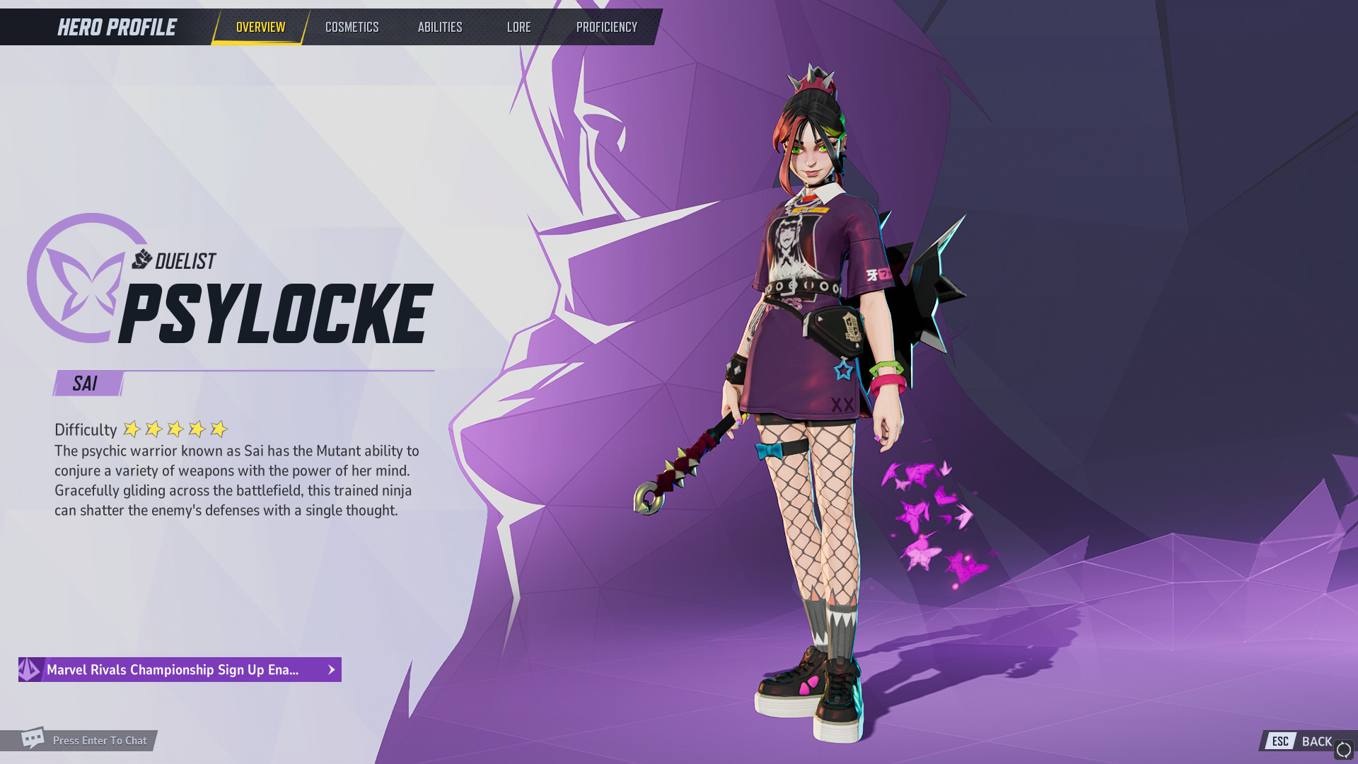 Helsie over Psylocke v1.2 (Season 2.5) Mod for Marvel Rivals | MR Mods