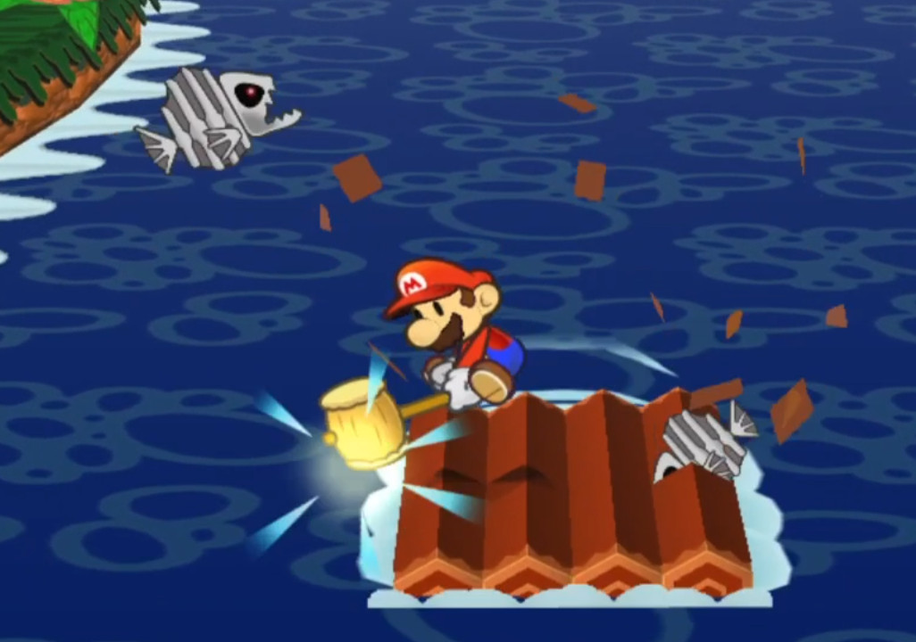 E3 2010 Fish Bone over Fish Bone Mod for Paper Mario: Sticker Star ...