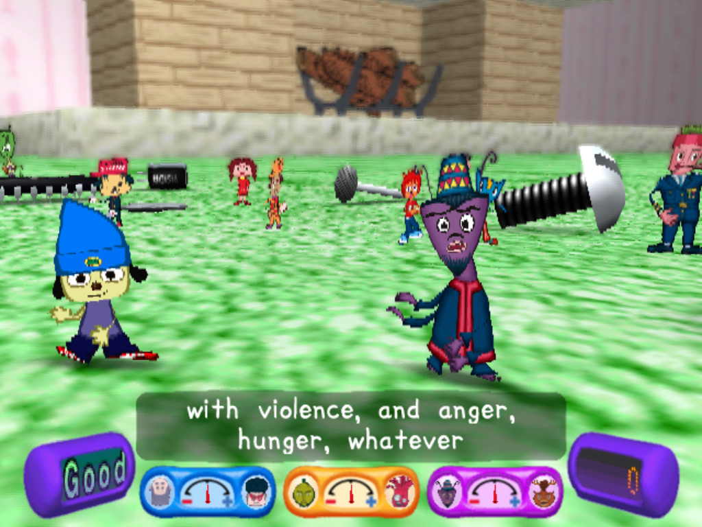 PS1 PaRappa Mod for PaRappa The Rapper 2 | PTR2 Mods