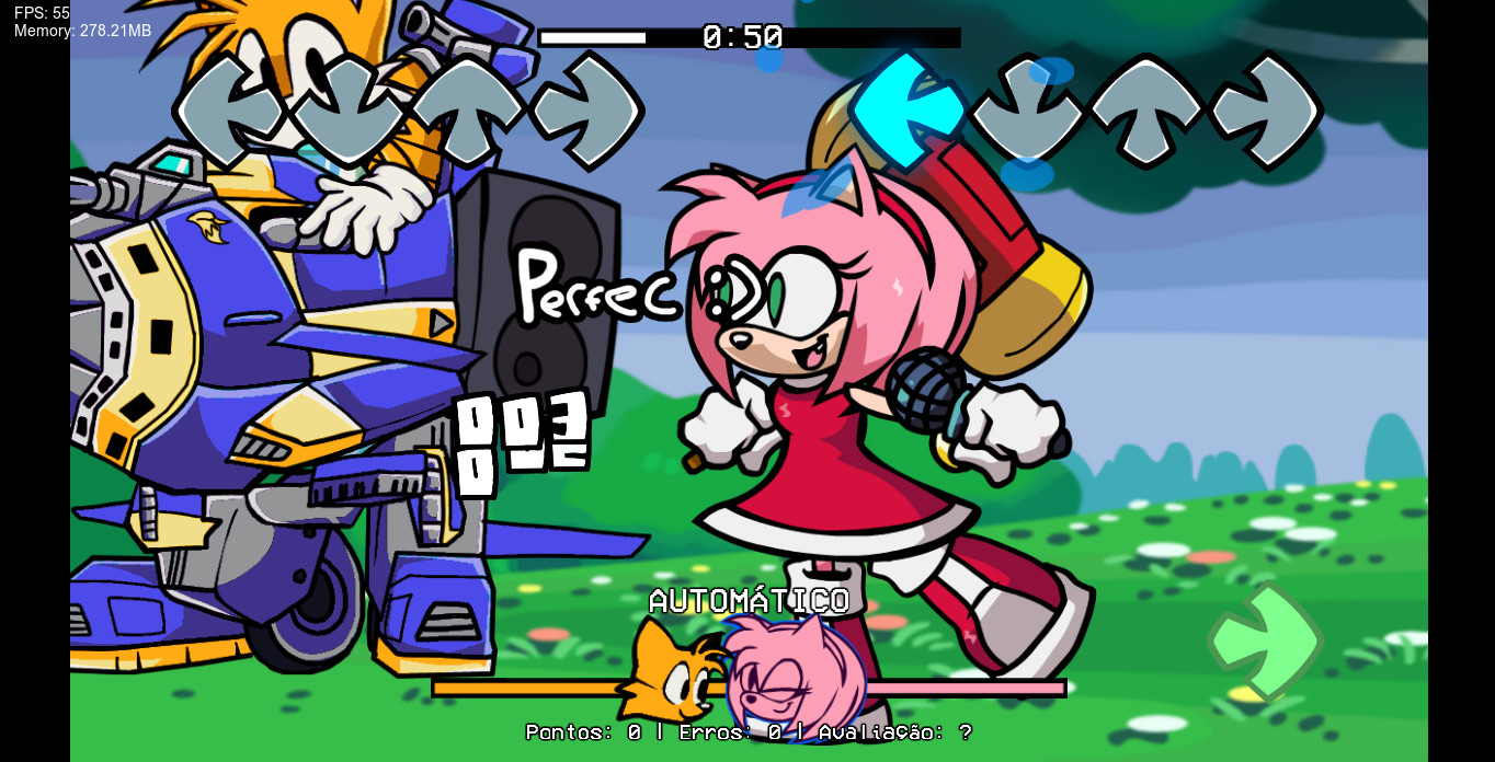 Playable Anime Amy Rose + FLA Mod for Friday Night Funkin' | FNF Mods