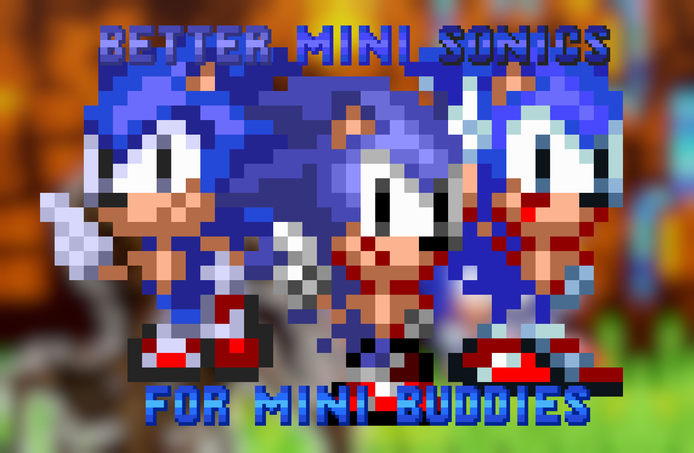 Better Mini Sonics (For Mini Buddies) Mod for Sonic 3 A.I.R. | S3AIR Mods