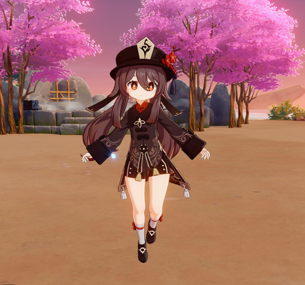 Paimon,but Hutao~ Mod for Genshin Impact | GI Mods