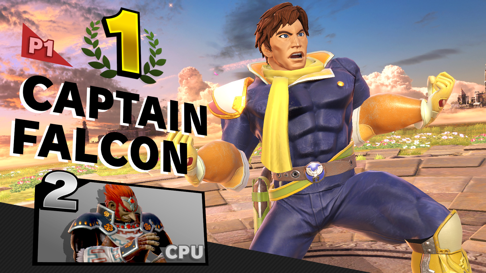 Helmetless Captain Falcon Mod for Super Smash Bros. Ultimate | SSBU Mods