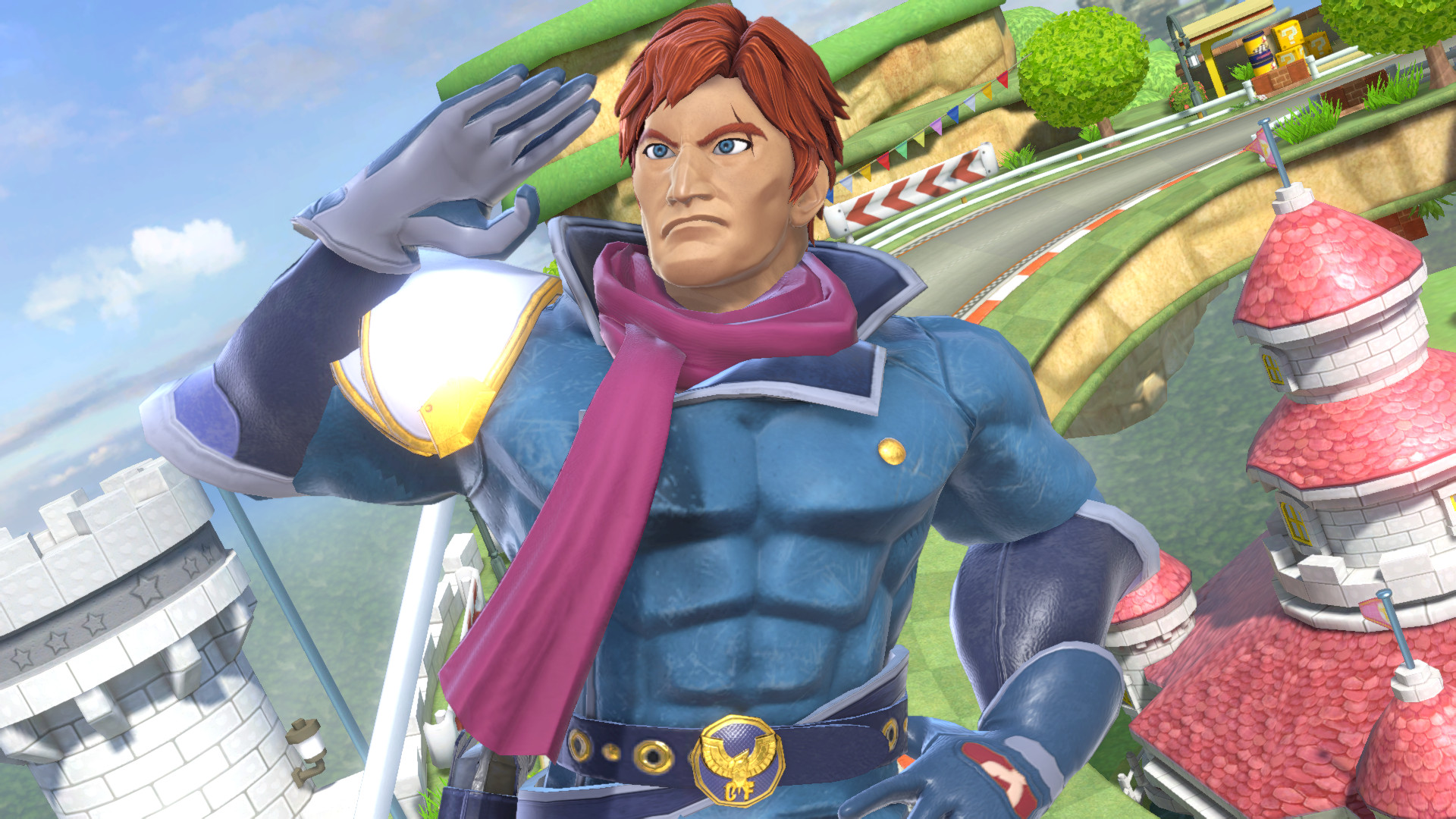 Helmetless Captain Falcon Mod for Super Smash Bros. Ultimate | SSBU Mods