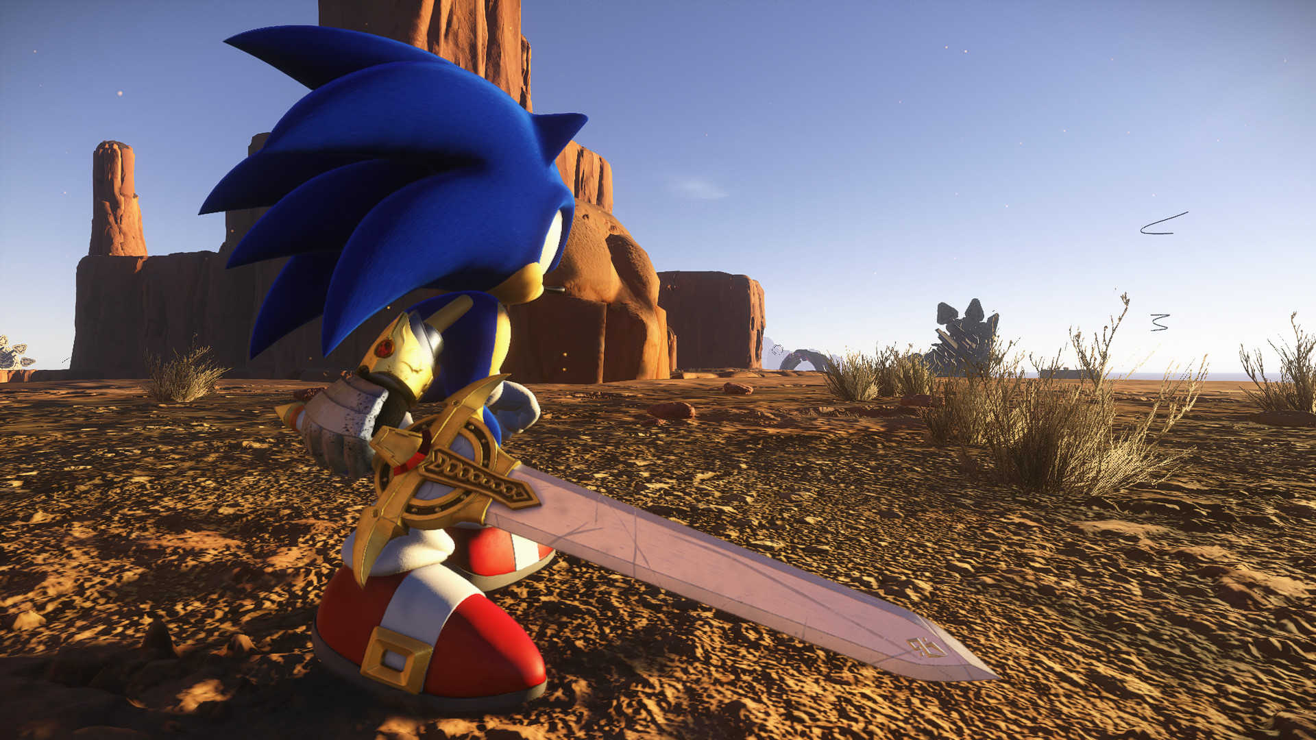 Black Knight Sonic Mod for Sonic Frontiers | Frontiers Mods