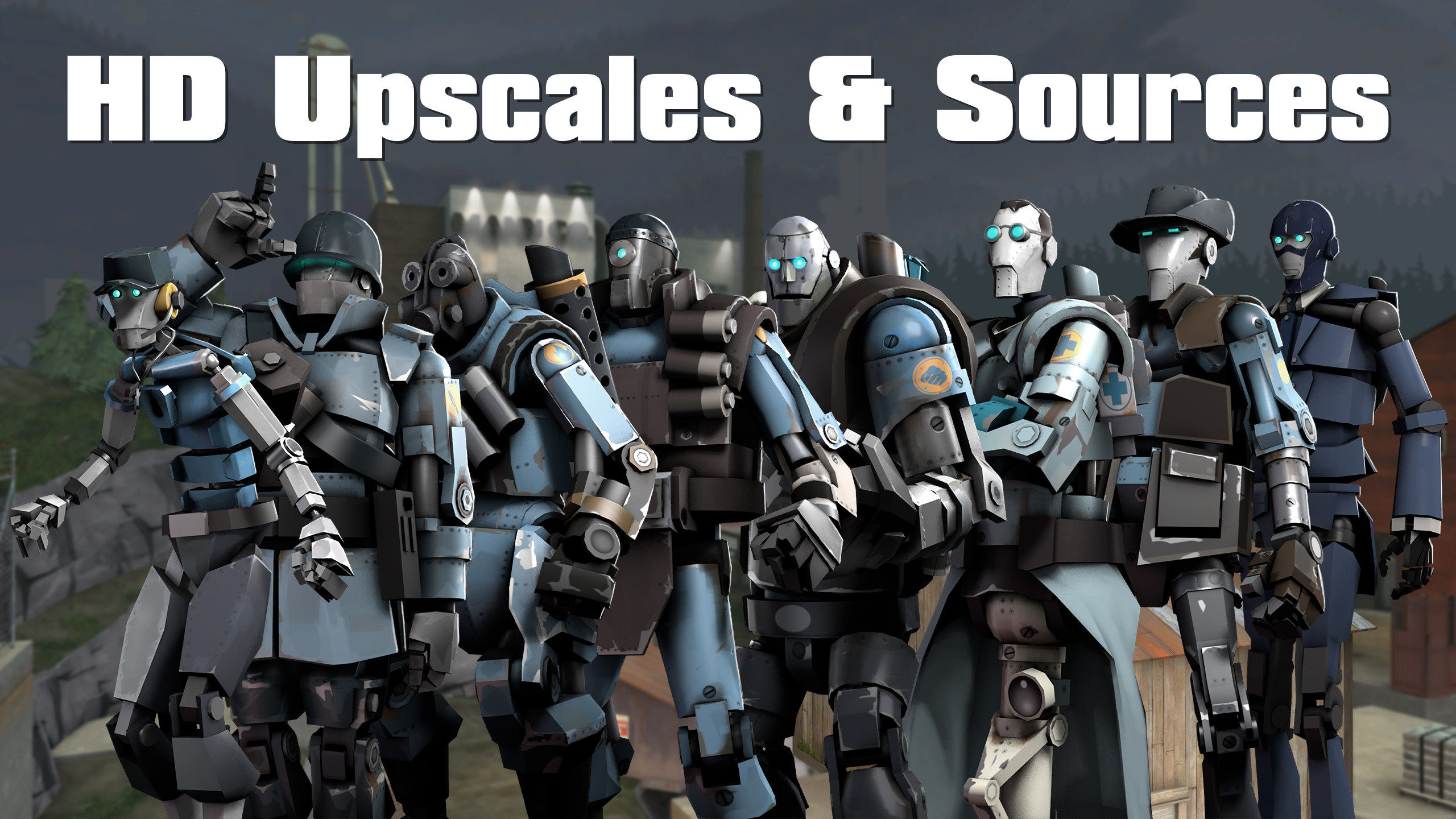 High-Definition Menu Characters Mod for Team Fortress 2 | TF2 Mods