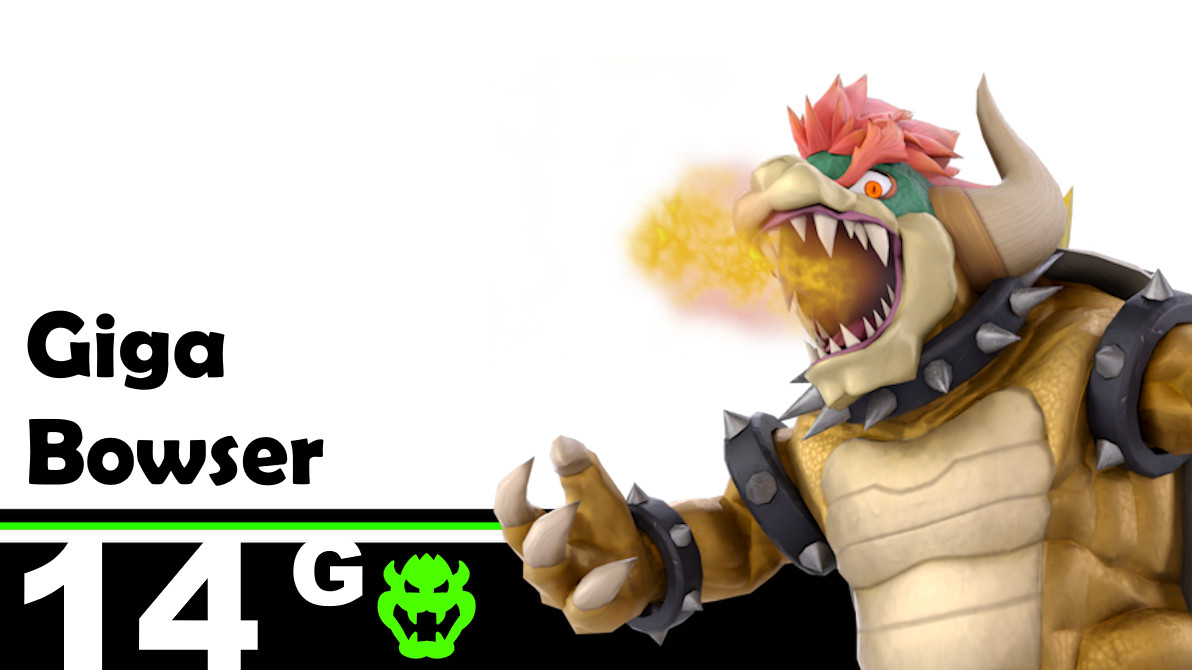 Giga Bowser alts (UI, Voice, Victory theme) Mod for Super Smash Bros. Ultimate | SSBU Mods