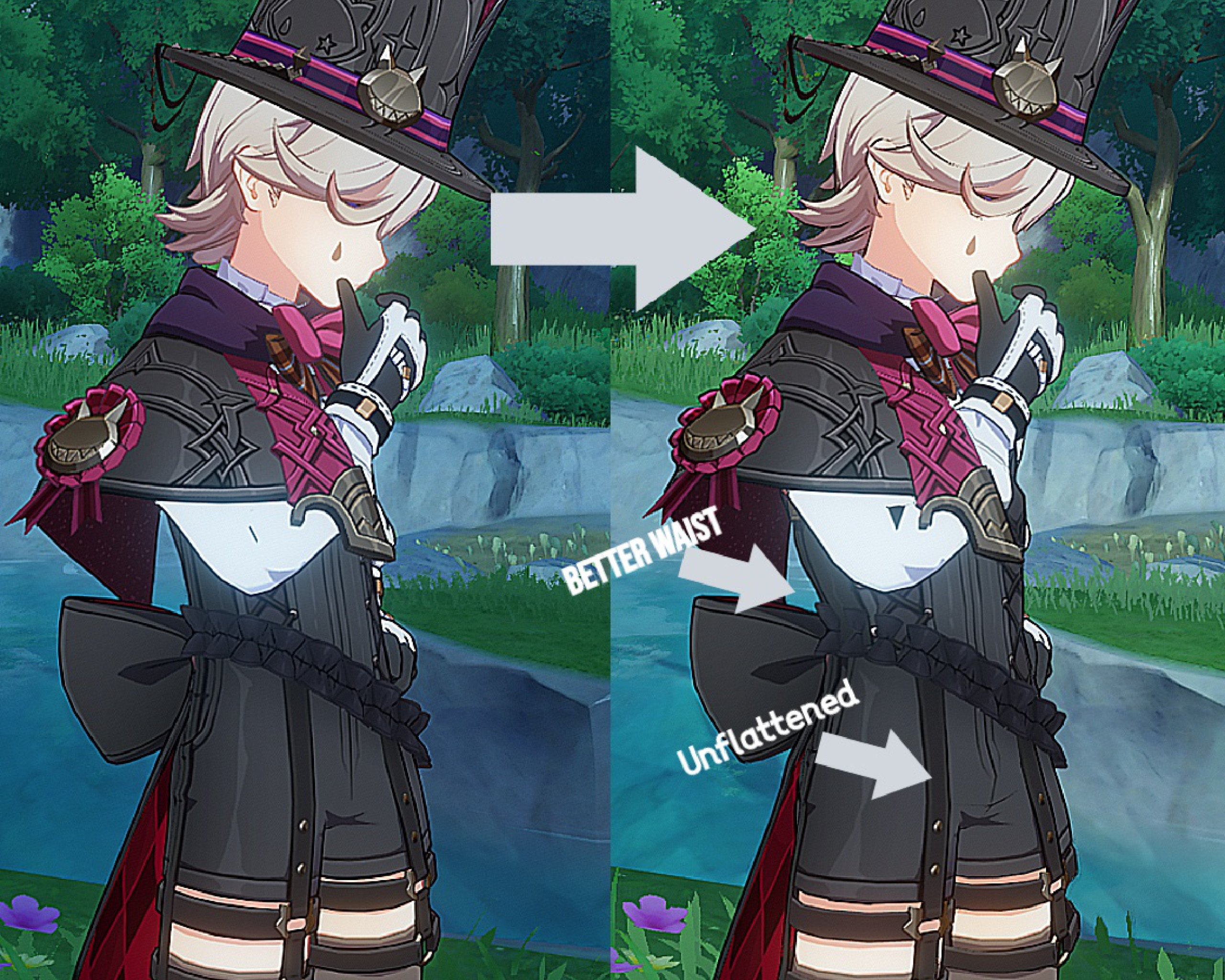 Un-twinkified Lyney Mod for Genshin Impact | GI Mods