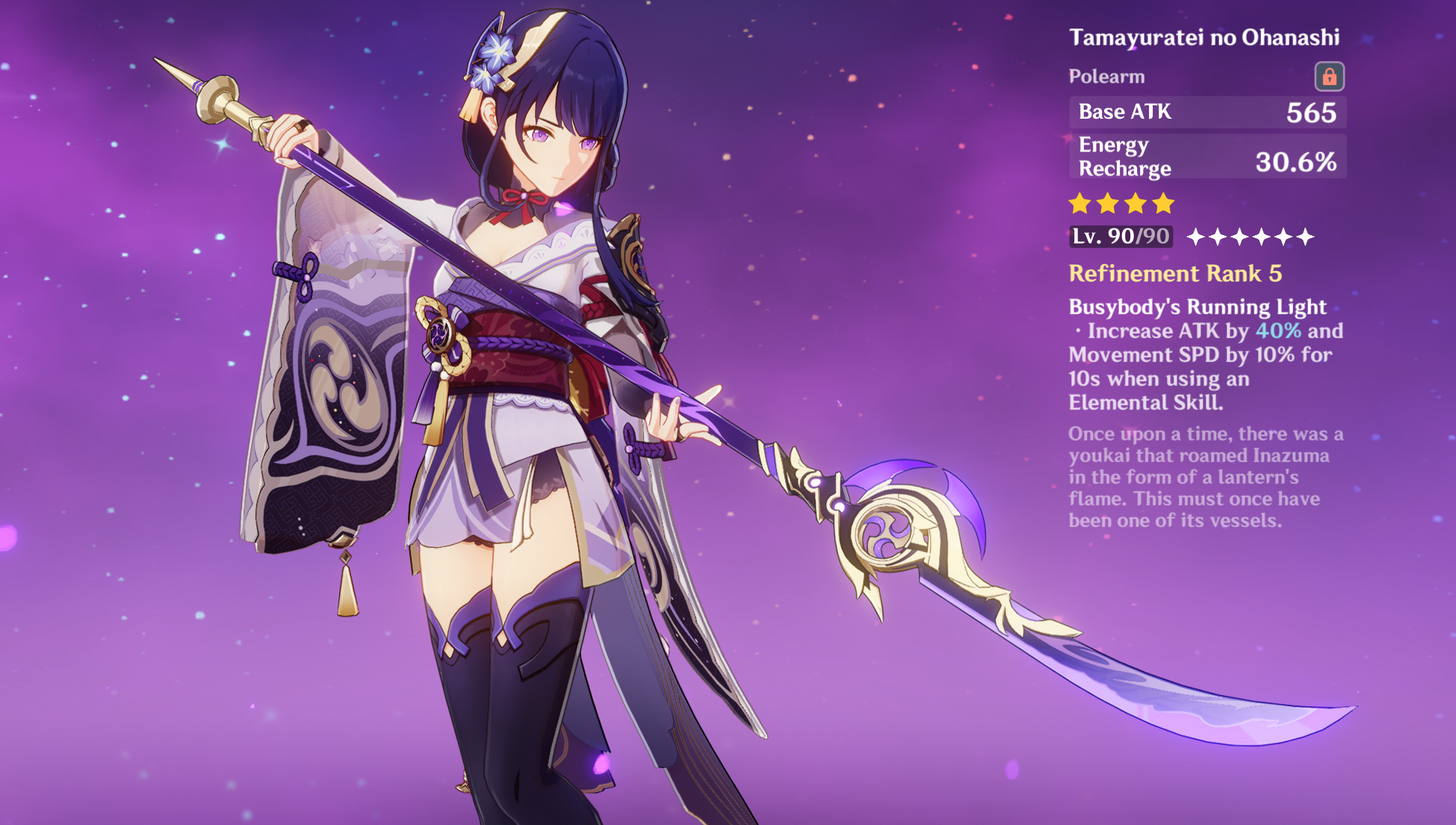 Engulfing Lightning over Tamayuratei no Ohanashi Mod for Genshin Impact ...