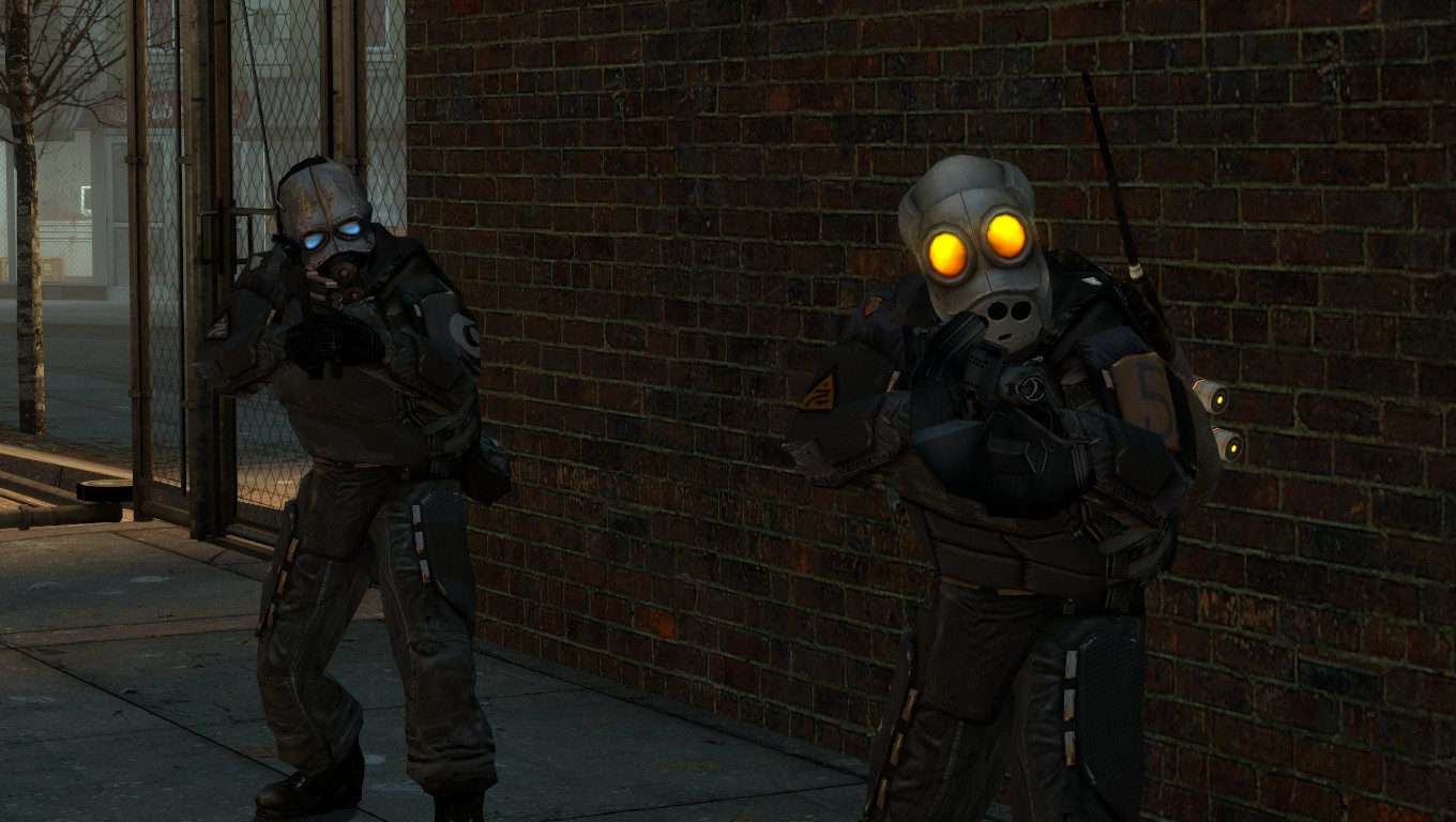 Raising the Bar - Concept Art Combine Soldiers Mod for Half-Life 2 ...