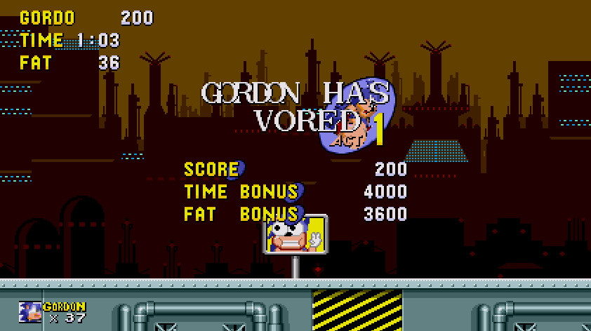 Gordon 1 Forever Mod for Sonic the Hedgehog Forever | S1F Mods