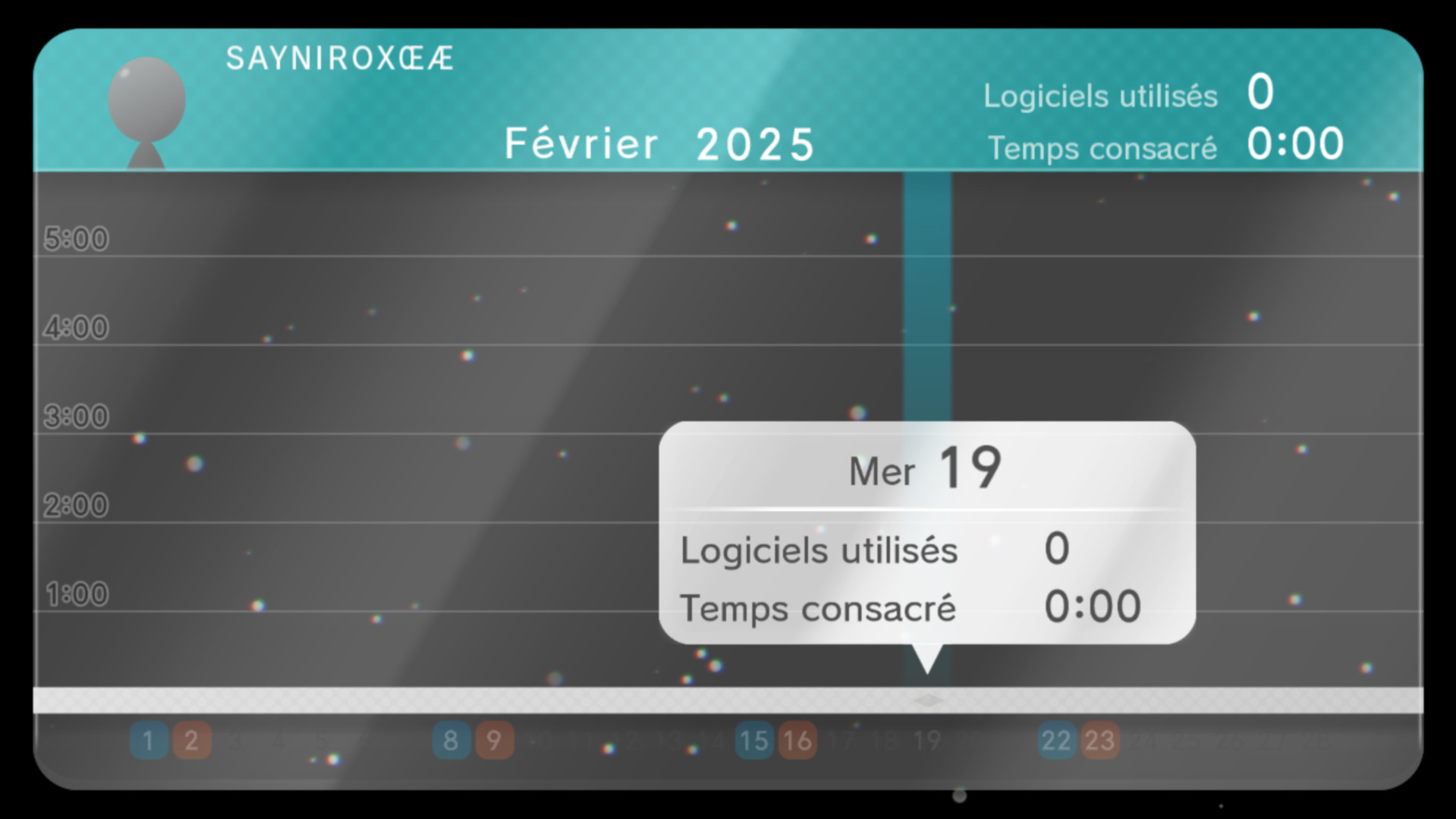daily log background black V1 Mod for Nintendo Wii U | Wii U Mods