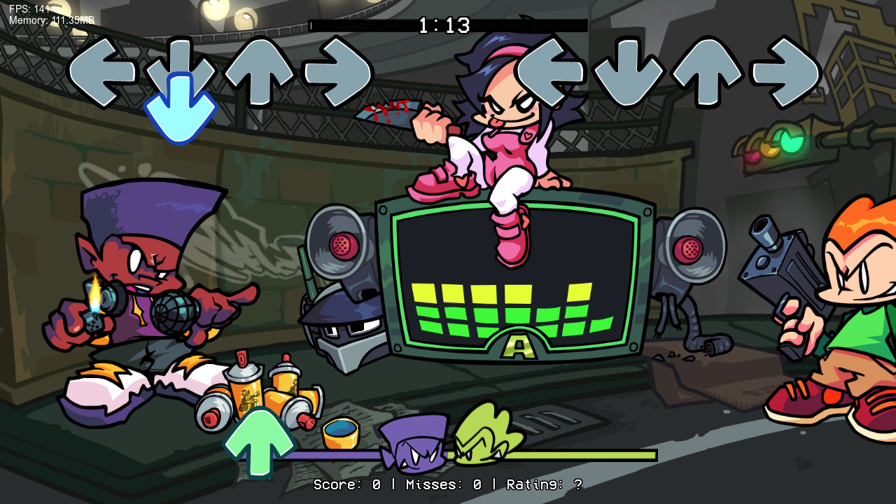 Darnell (TWINKLE MIX) chart Mod for Friday Night Funkin' | FNF Mods