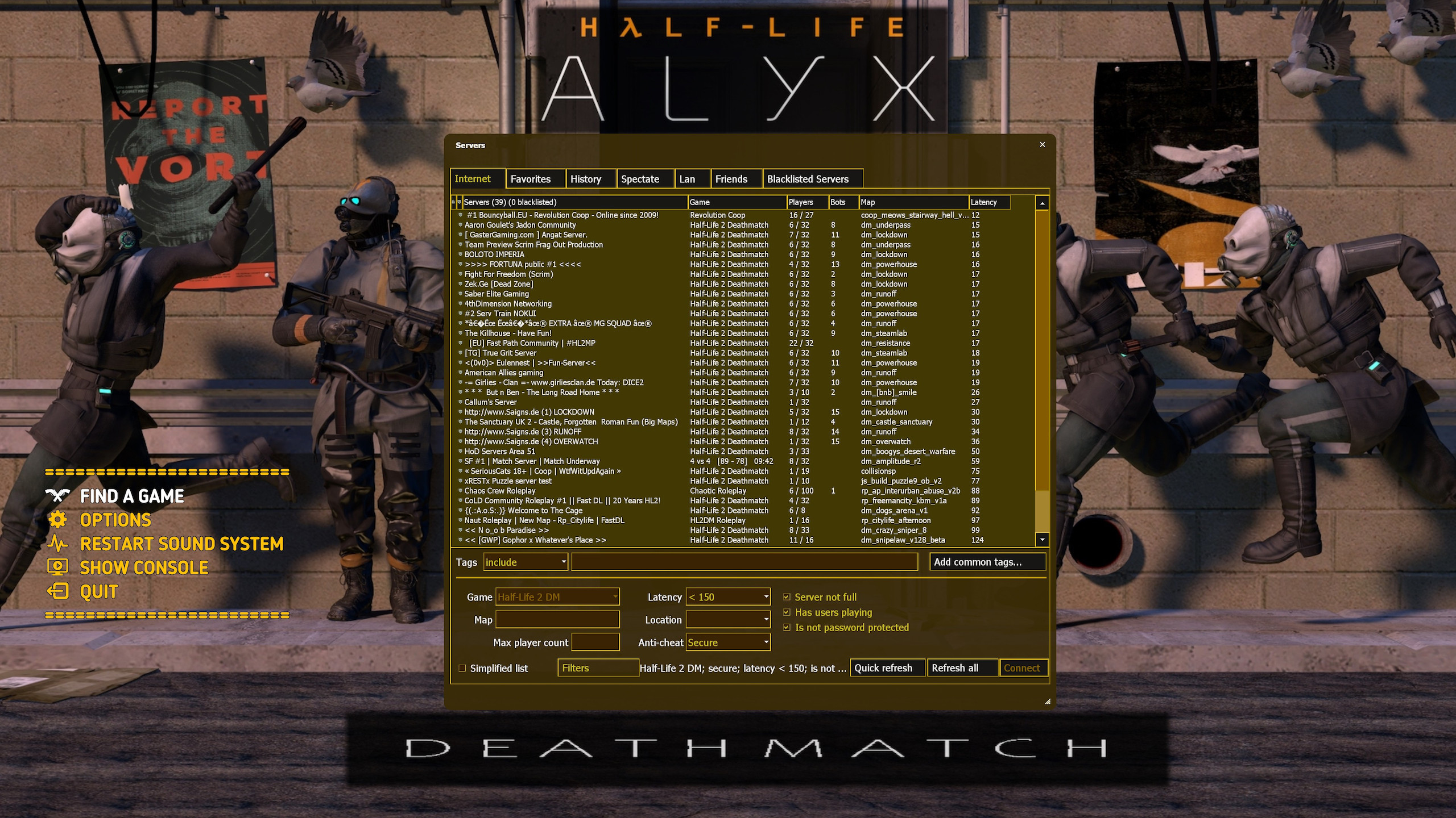 ALYX Deathmatch Mod for Half-Life 2: Deathmatch | HL2:DM Mods