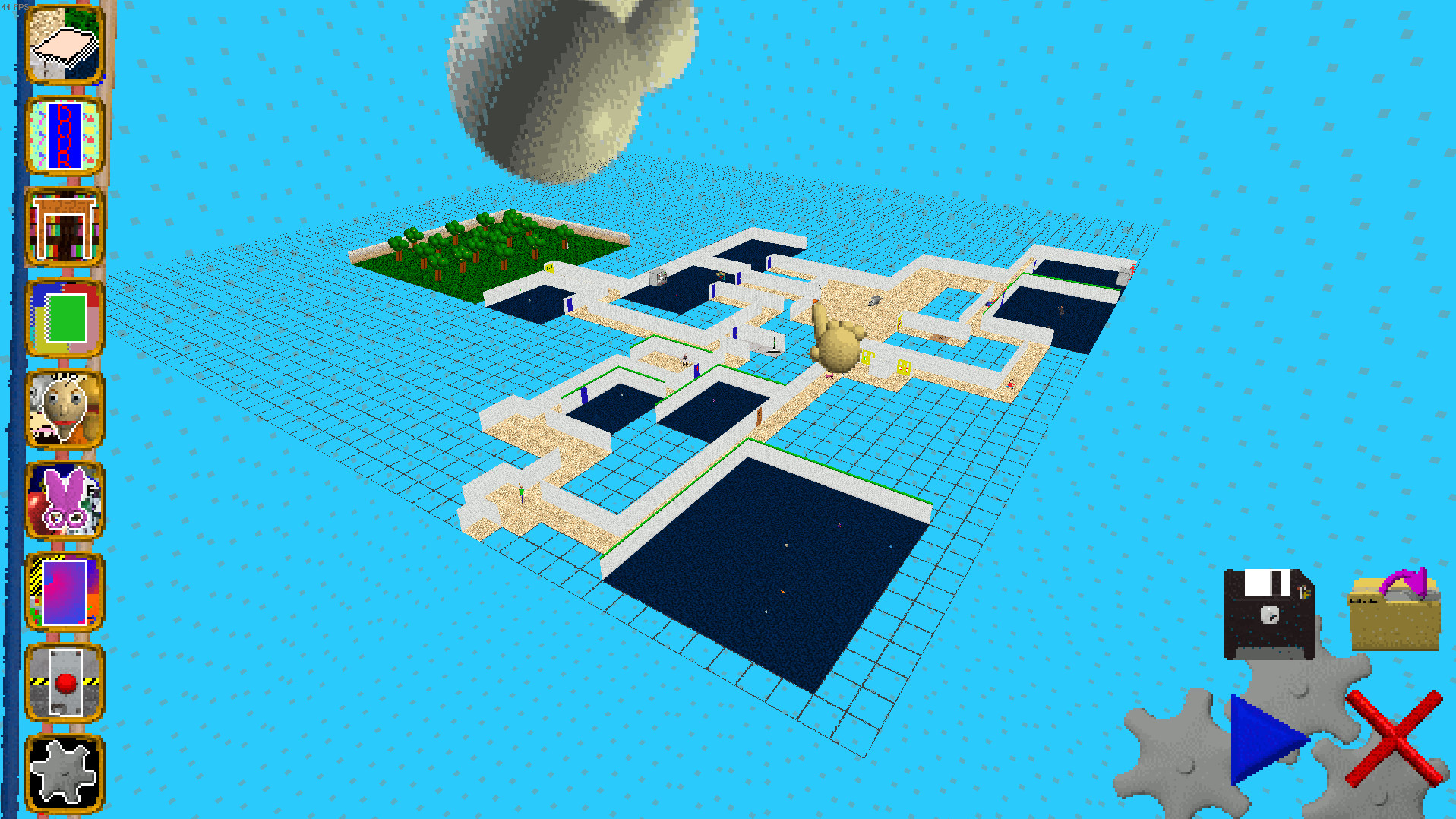 me vs friend make map Mod for Baldi's Basics | Baldi Mods