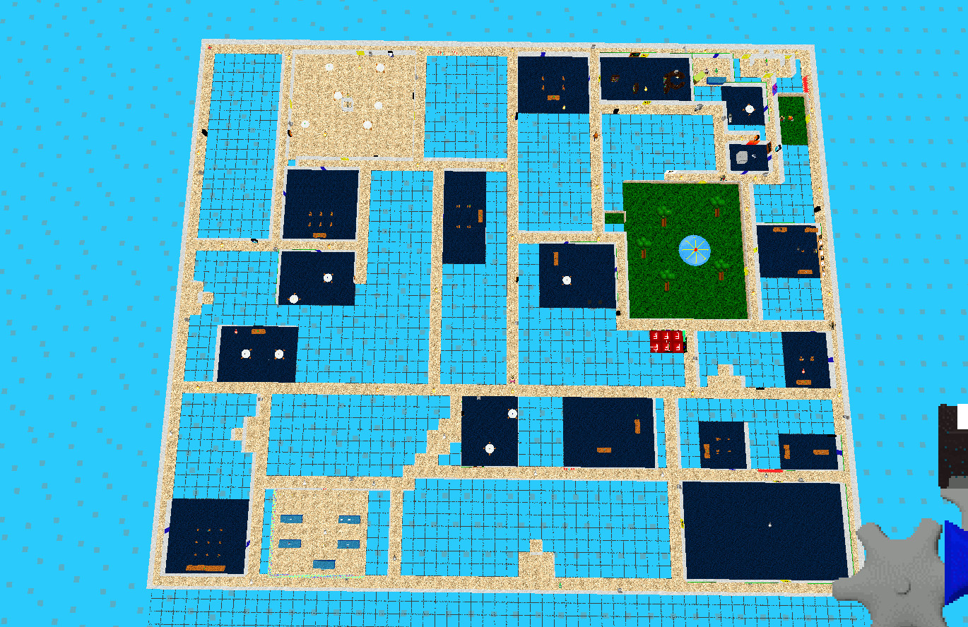 Bigger map my own custom map Mod for Baldi's Basics | Baldi Mods