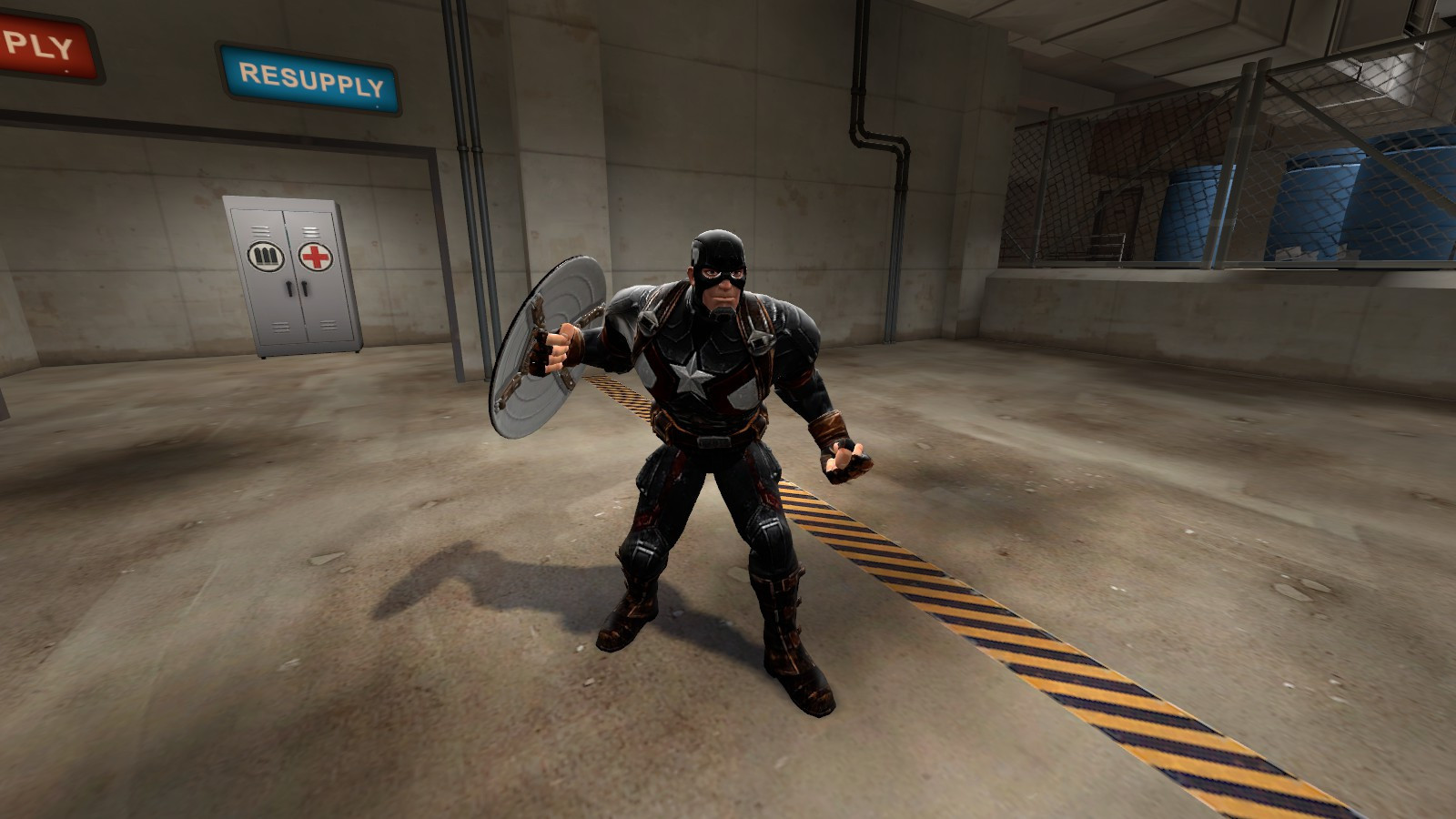 Captain America for Solider (Civil War) (Casual) Mod for Team Fortress ...