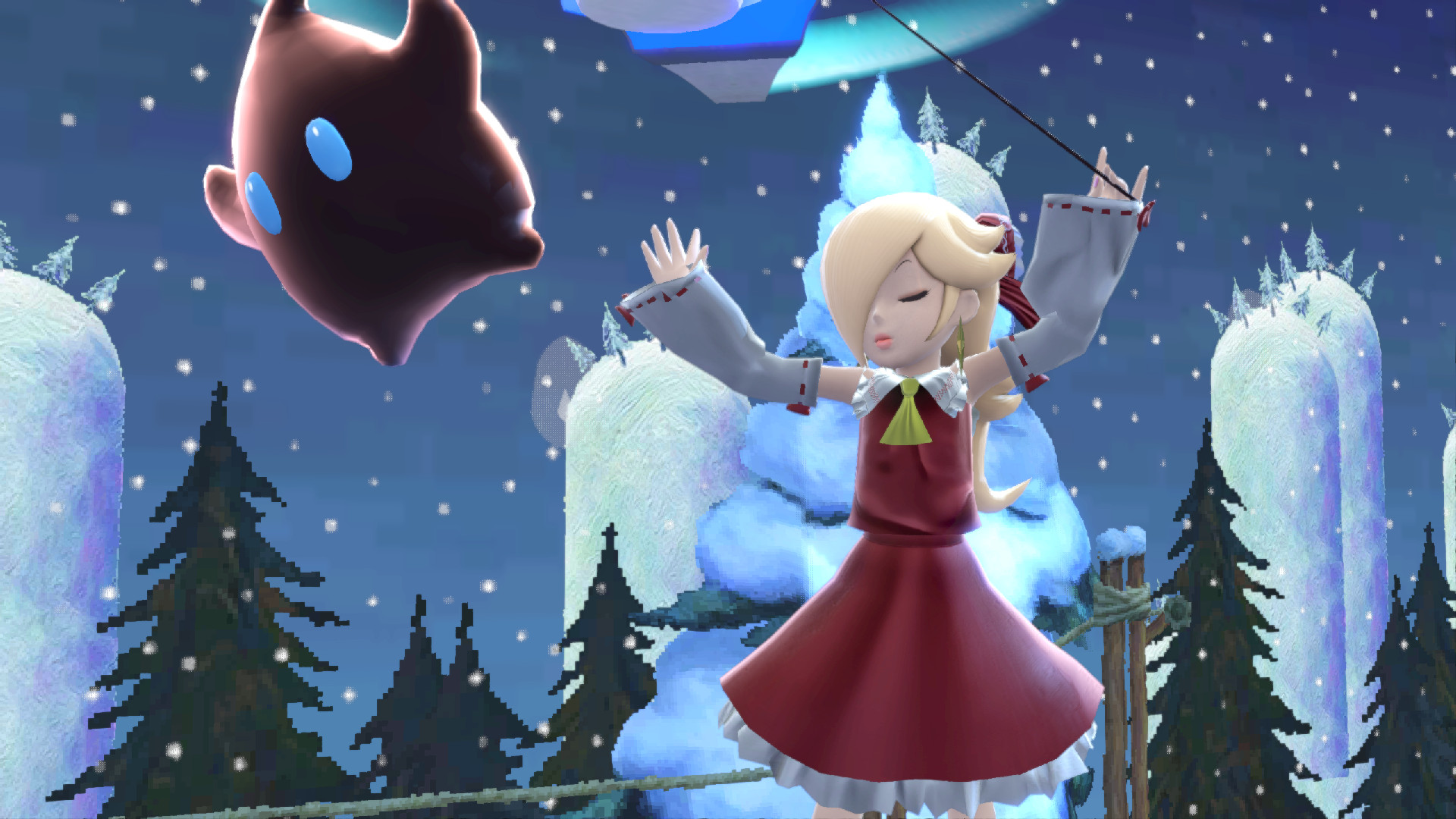 Rosalina as Hakurei Reimu Mod for Super Smash Bros. Ultimate | SSBU Mods