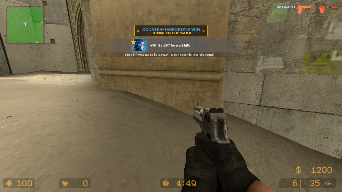CSS styled CS:GO/CS2 Win Round Display Mod for Counter-Strike: Source | CS:S Mods