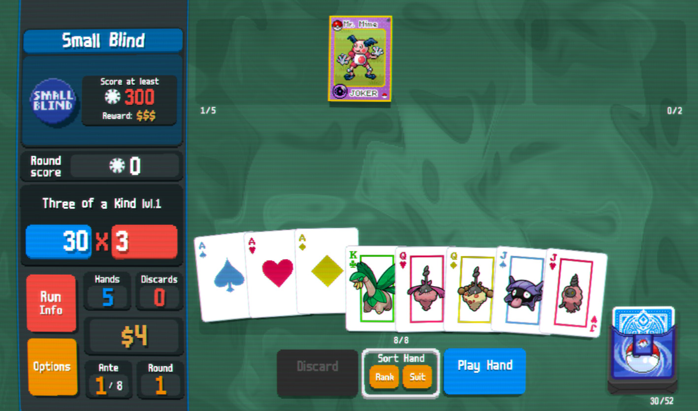 Pokemon Face Cards Mod for Balatro | Balatro Mods