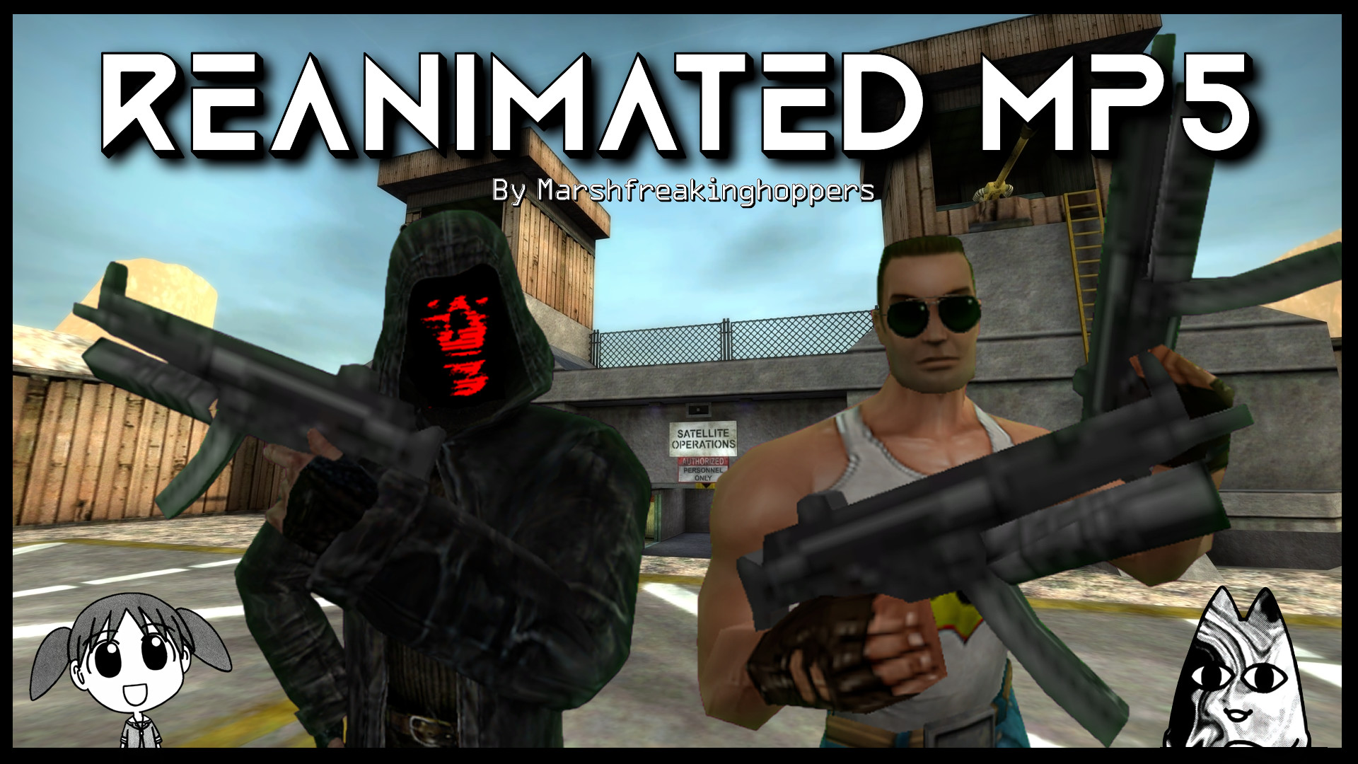 Reanimated MP5 By Marshfreakinghoppers Mod for Half-Life | HL Mods