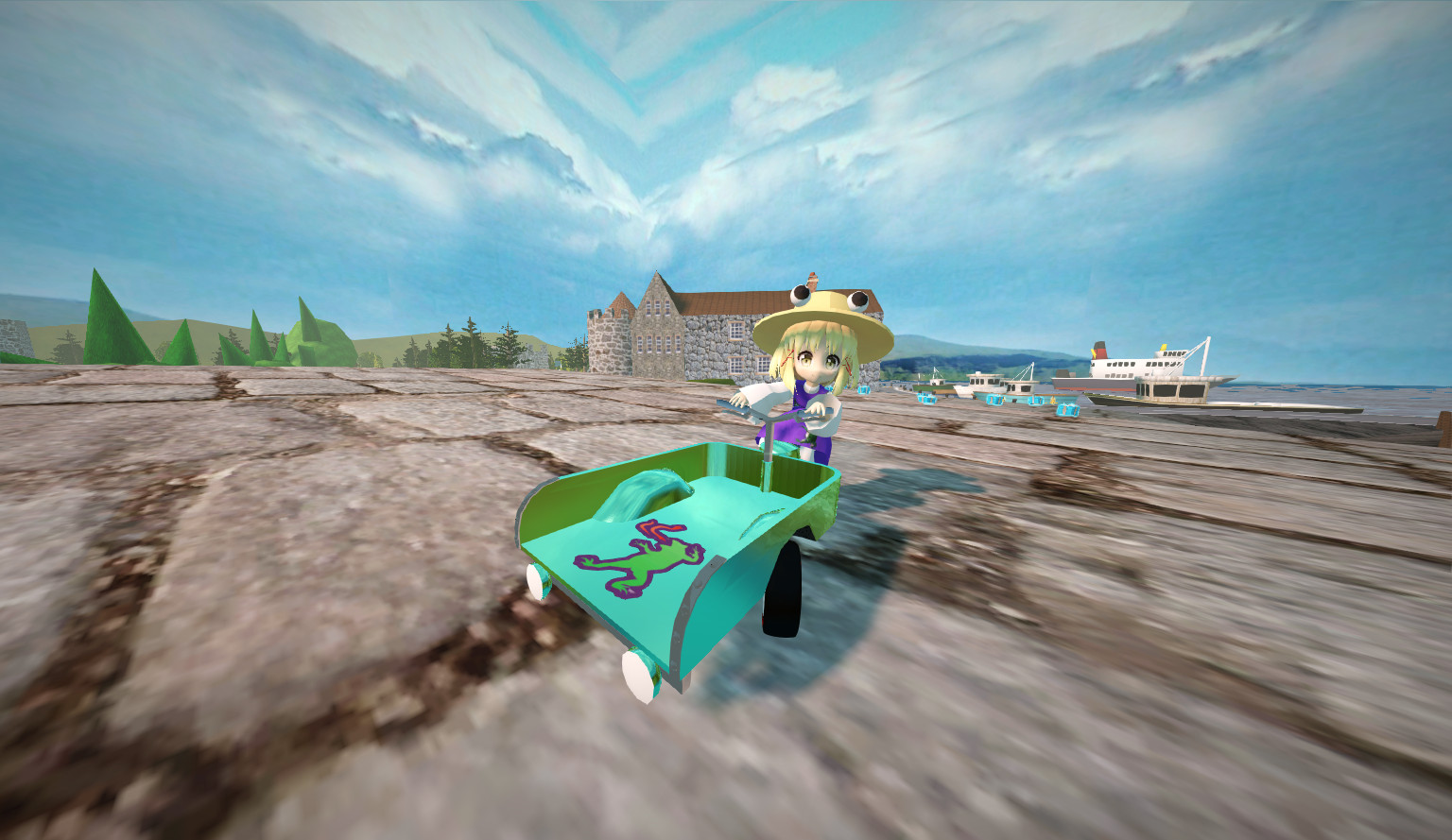 Suwako LeOzom (WIP) #SuperTuxKart #Touhou Mod for SuperTuxKart | STK Mods