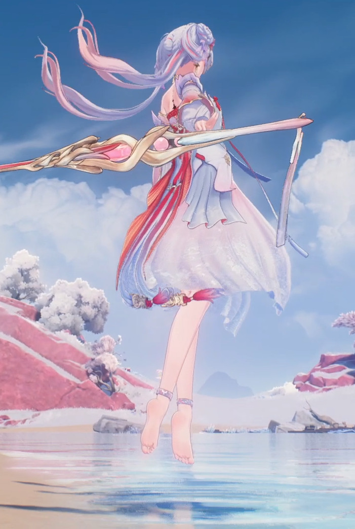 Jinhsi(Peach Blossom)-barefeet Mod for Wuthering Waves | WuWa Mods