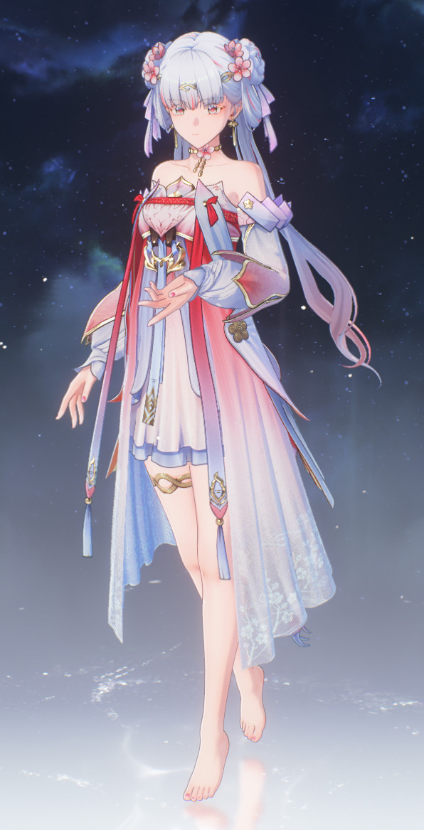 Jinhsi(Peach Blossom)-barefeet Mod for Wuthering Waves | WuWa Mods