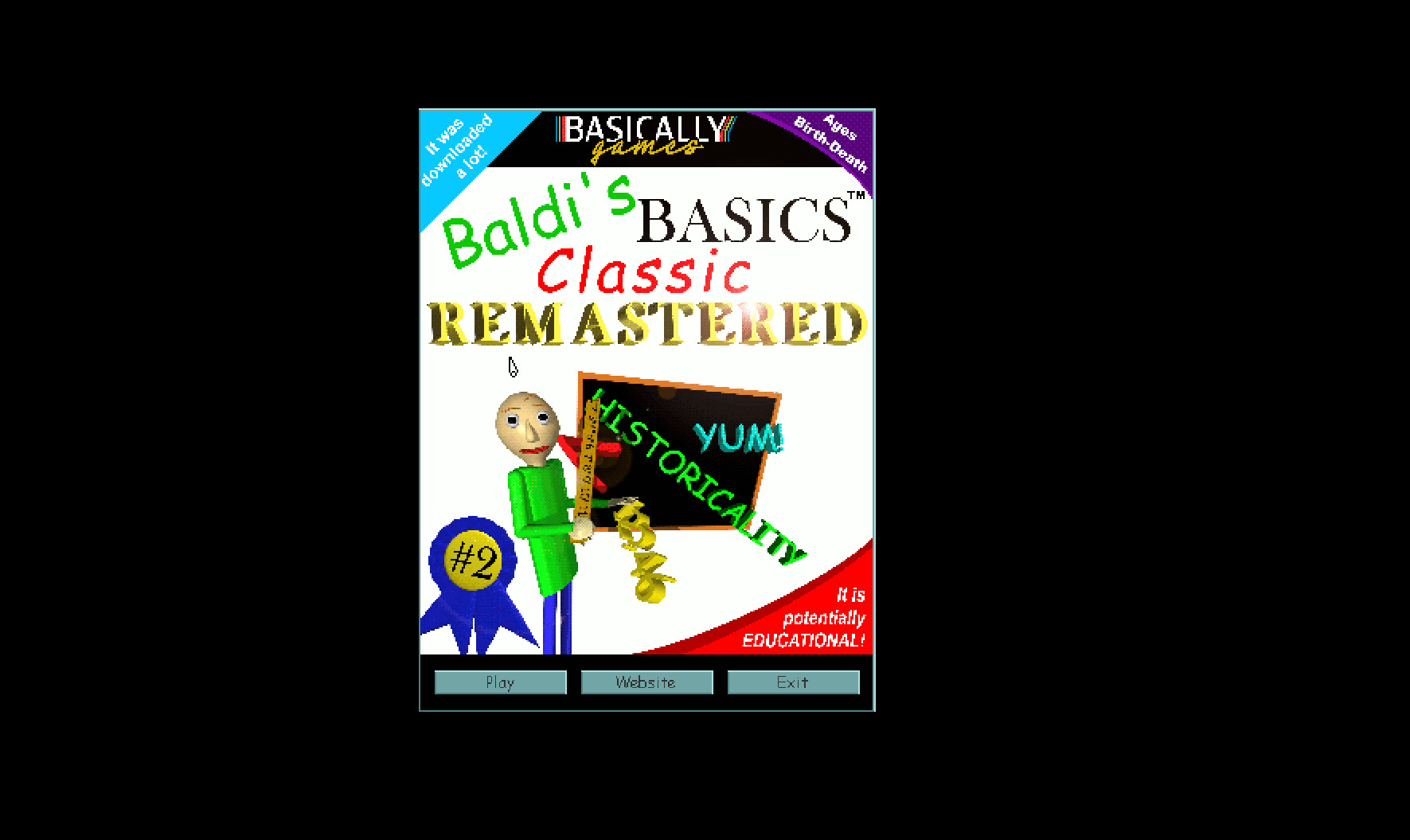 Baldi basic but you can look up and look down! Mod for Baldi's Basics ...