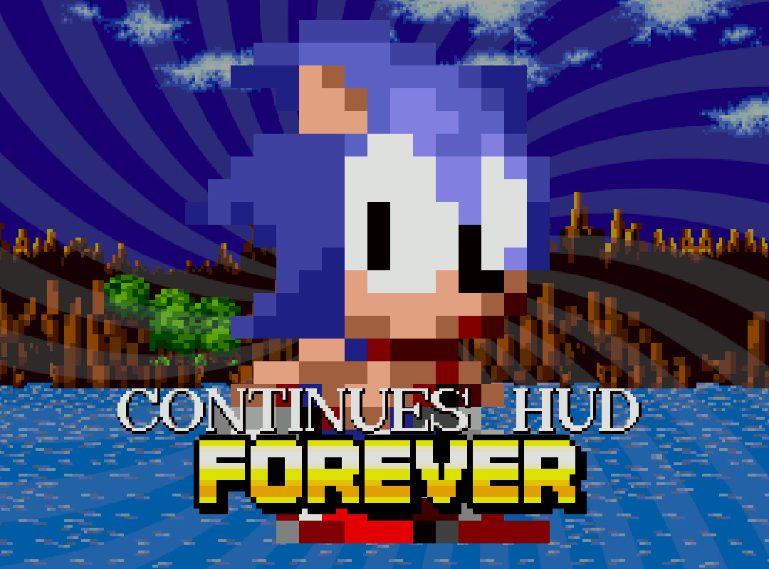 Continues HUD (S1F) Mod for Sonic the Hedgehog Forever | S1F Mods