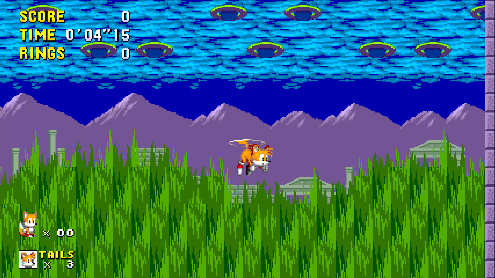 Continues HUD (S1F) Mod for Sonic the Hedgehog Forever | S1F Mods