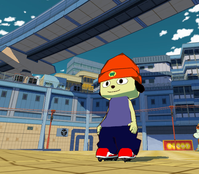 PaRappa (funkified) Mod for Bomb Rush Cyberfunk | BRC Mods