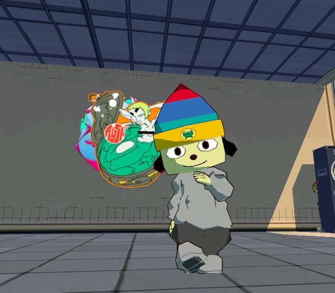 PaRappa (funkified) Mod for Bomb Rush Cyberfunk | BRC Mods