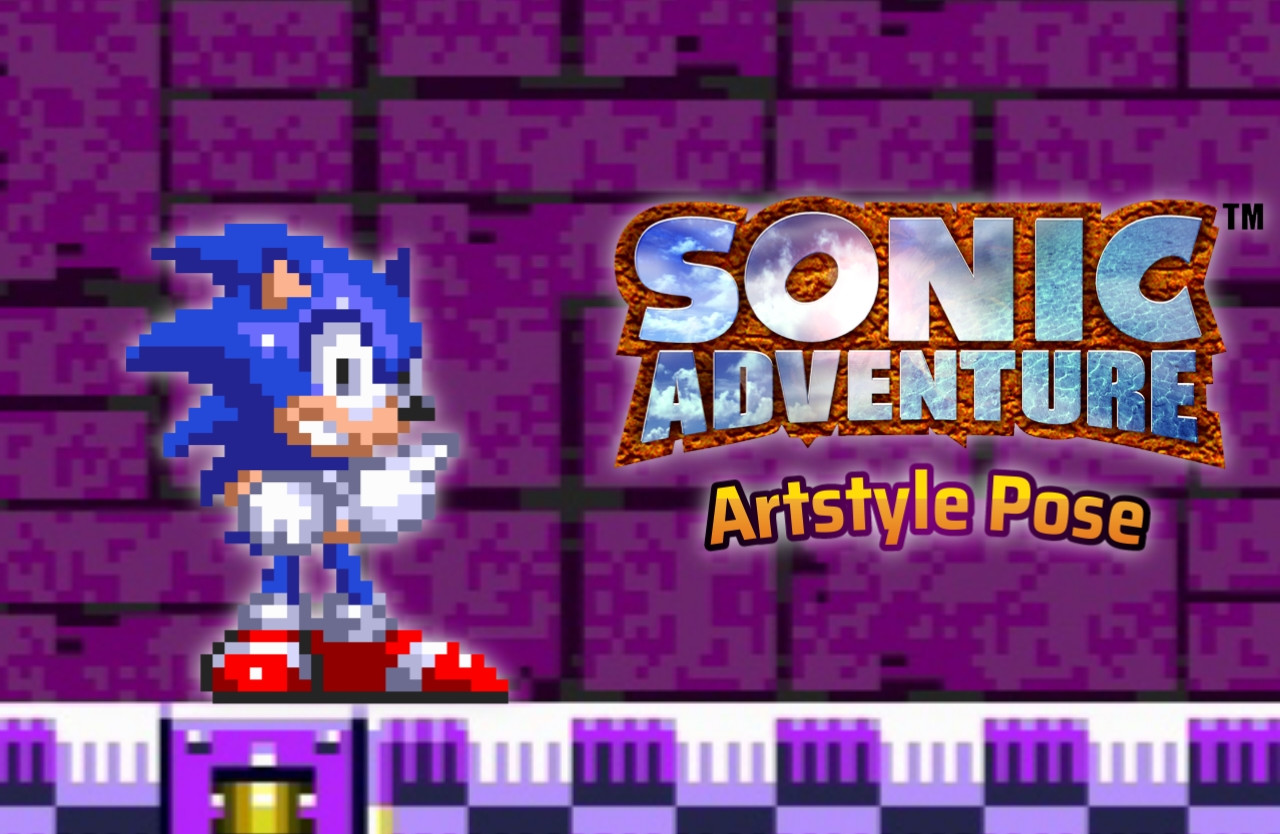 Sonic Adventure Artstyle Pose Mod for Sonic 3 A.I.R. | S3AIR Mods