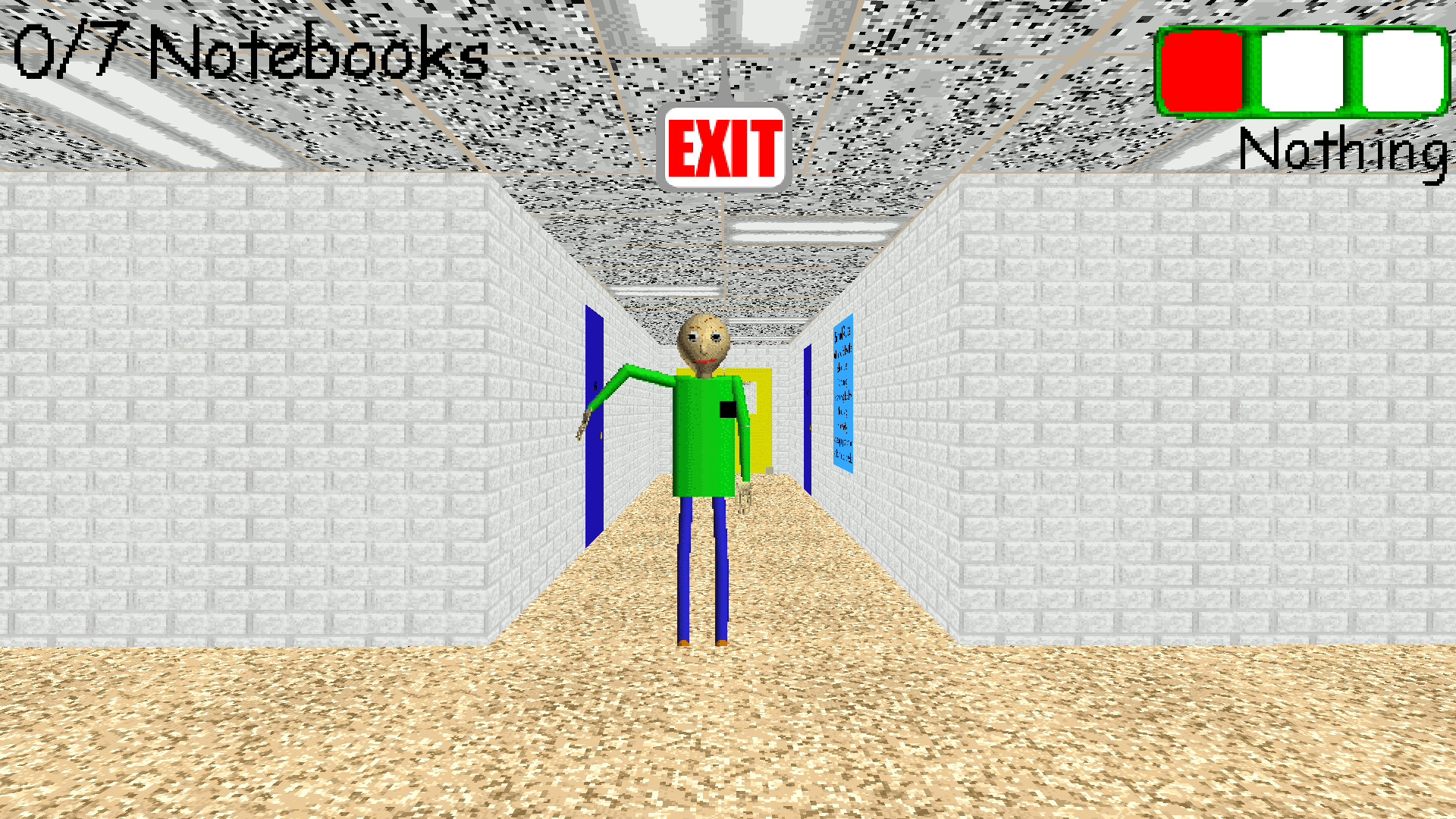 Dark Riddle takes over Baldi Mod for Baldi's Basics | Baldi Mods