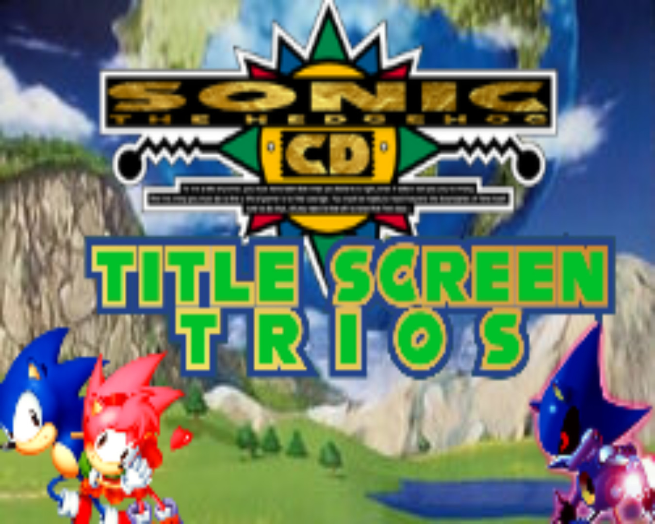 Sonic CD - Title Screen Trios Mod for Sonic 3 A.I.R. | S3AIR Mods