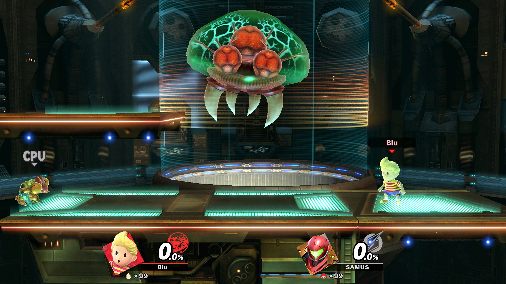 Metroid over Parasite Queen [Frigate Orpheon] Mod for Super Smash Bros ...