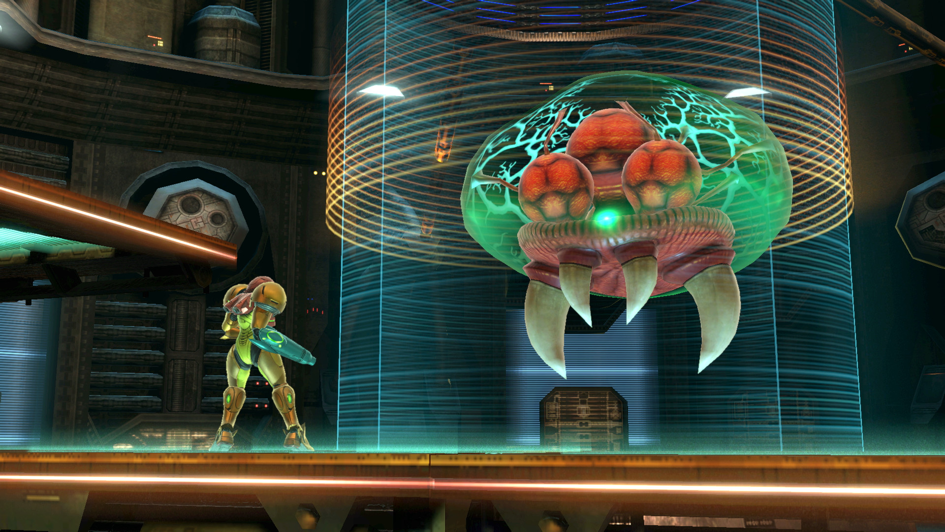 Metroid over Parasite Queen [Frigate Orpheon] Mod for Super Smash Bros ...