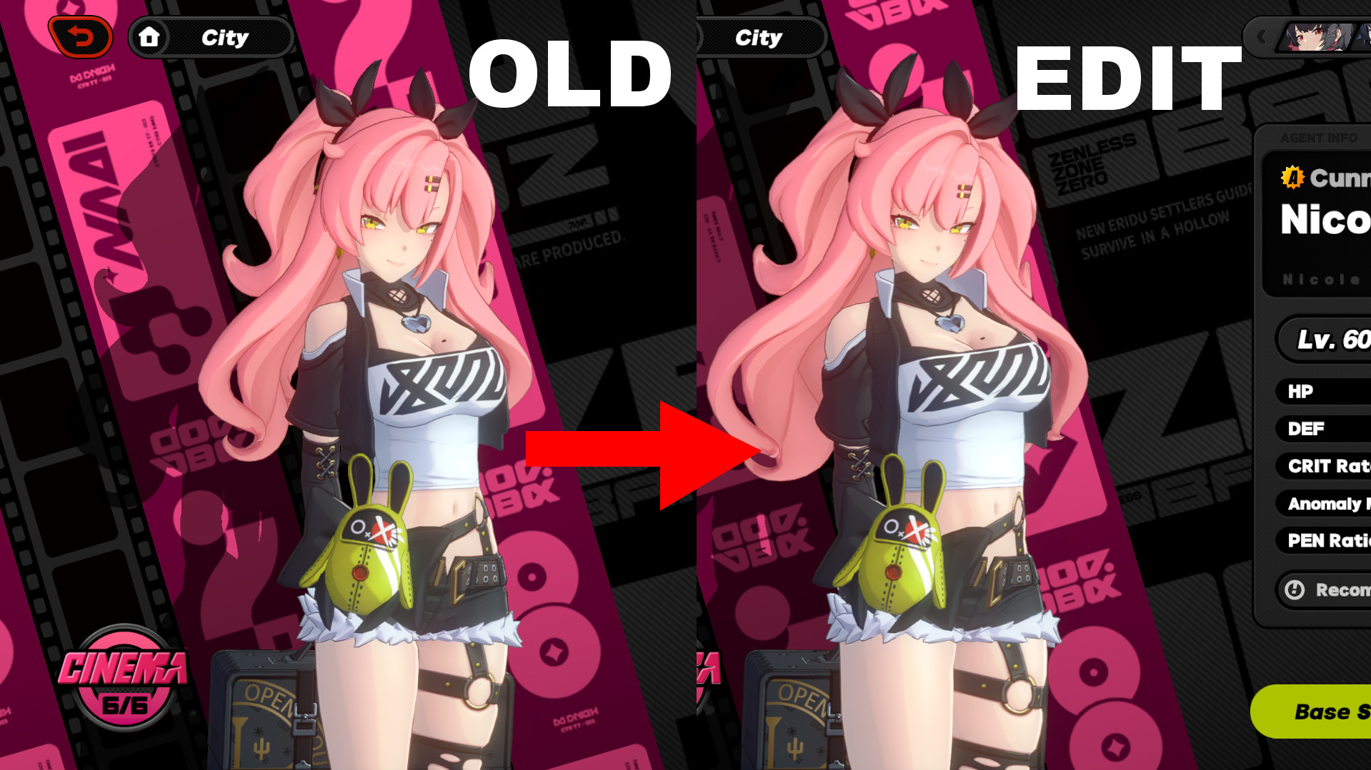 Nicole Edit Mod for Zenless Zone Zero | ZZZ Mods