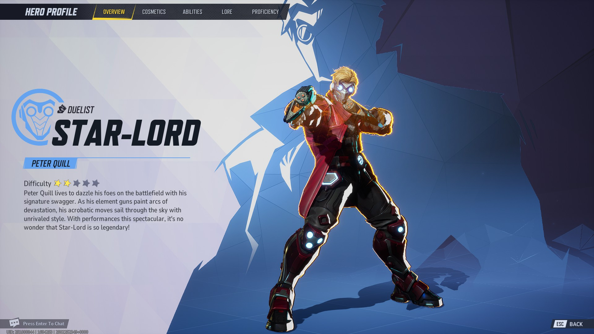 Shadowed's Star Lord Mod for Marvel Rivals | MR Mods