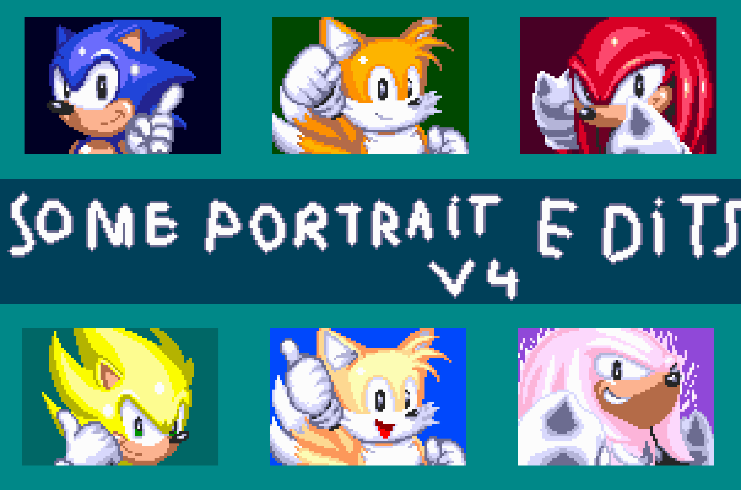 Custom Data Select Portraits V2 Mod for Sonic 3 A.I.R. | S3AIR Mods