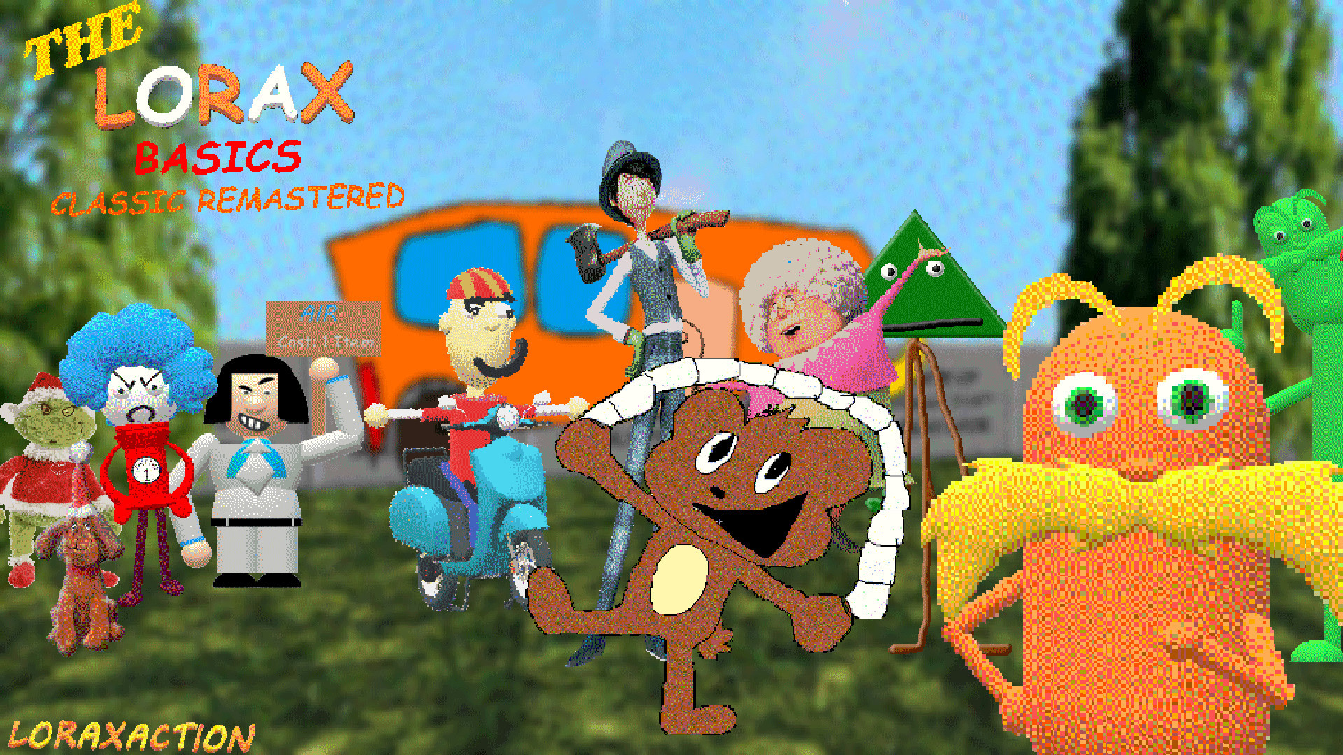 The Lorax Basics Classic Remastered Mod for Baldi's Basics | Baldi Mods